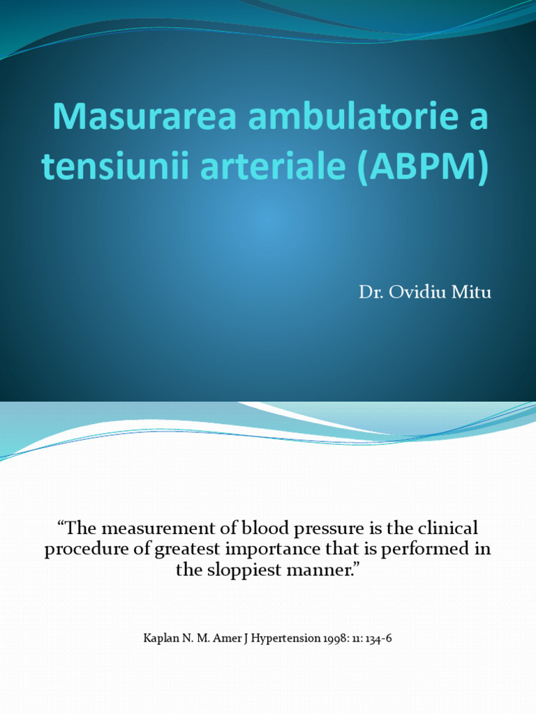 Mitu Abpm Prezentare 2017 | PDF