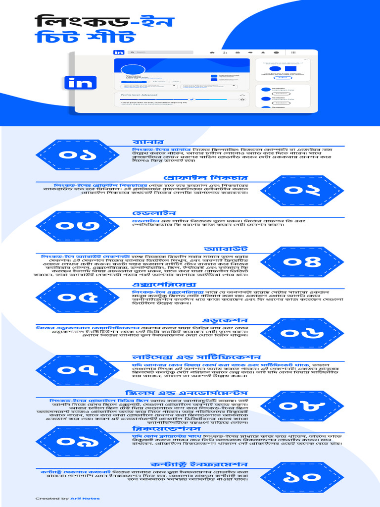 Linkedin Cheat Sheet | PDF