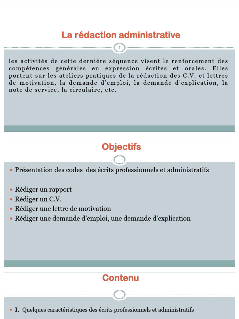 Rédaction Administrative | PDF | Nombre grammatical | Linguistique