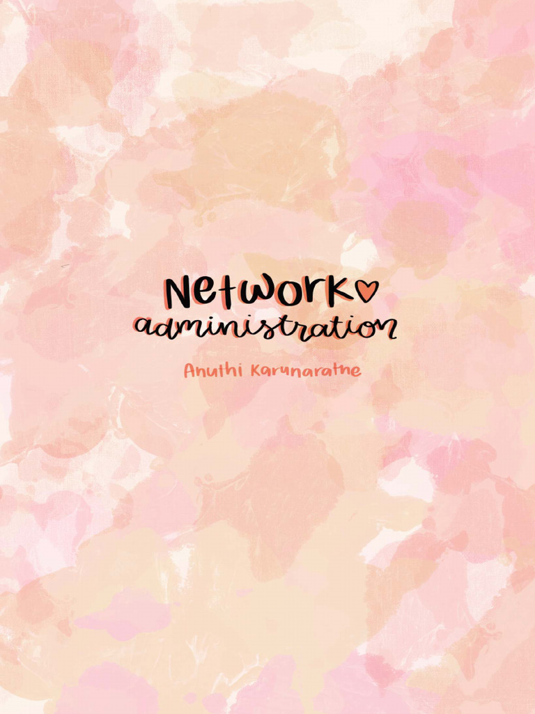Network Administration Short Notes | PDF
