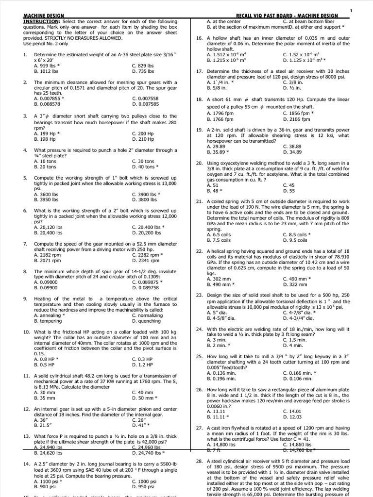 Vdocuments - MX - Machine Design Elements 56ddcbcd37481 | PDF | Gear ...