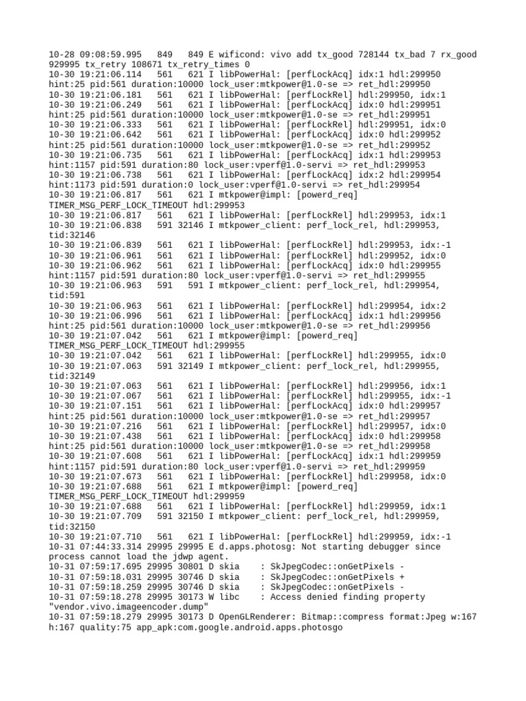 Log | PDF | Imaging | Computer Data