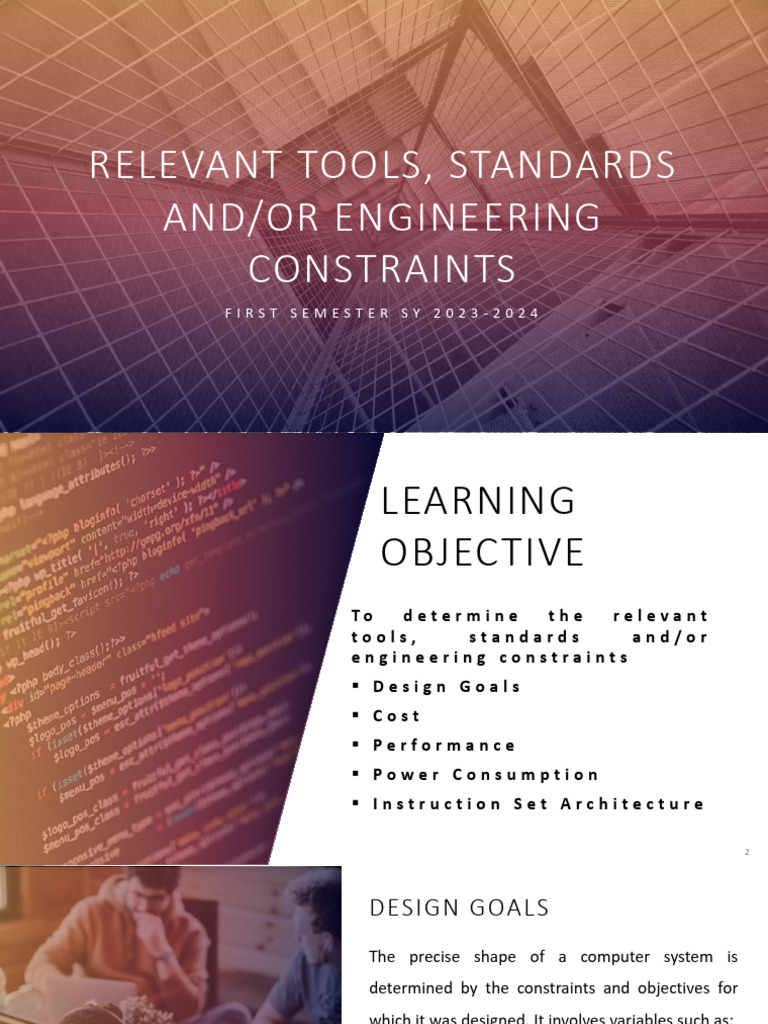 Relevant Tools, Etc. | PDF | Computer Architecture | Central Processing Unit