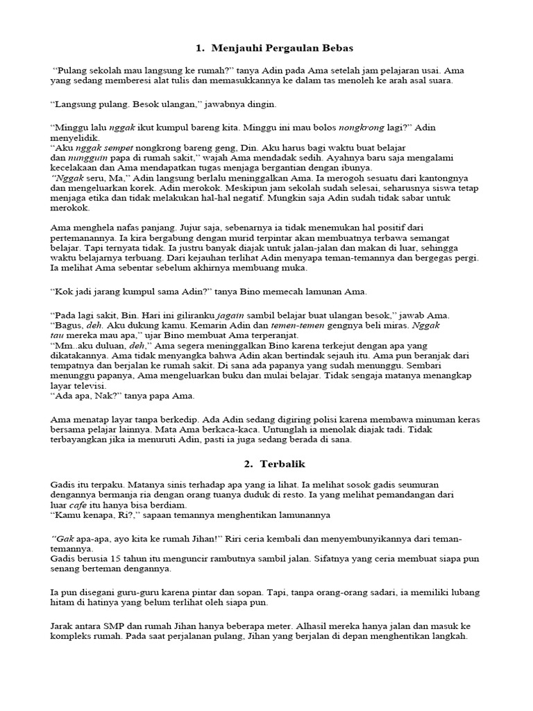 Kumpulan Cerpen Pdf