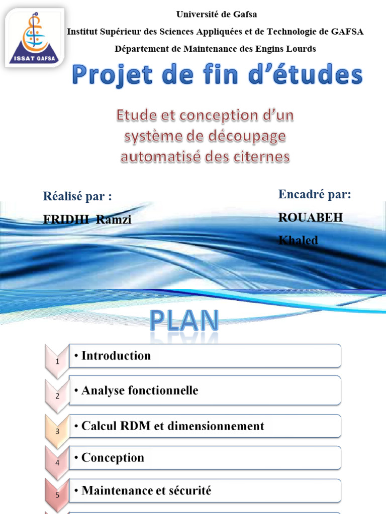 Système automatisé de découpage des citernes | PDF | Résistance des ...