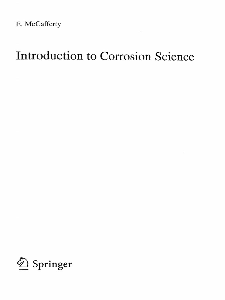 Introduction To Corrosion Science | PDF | Corrosion | Electrochemistry