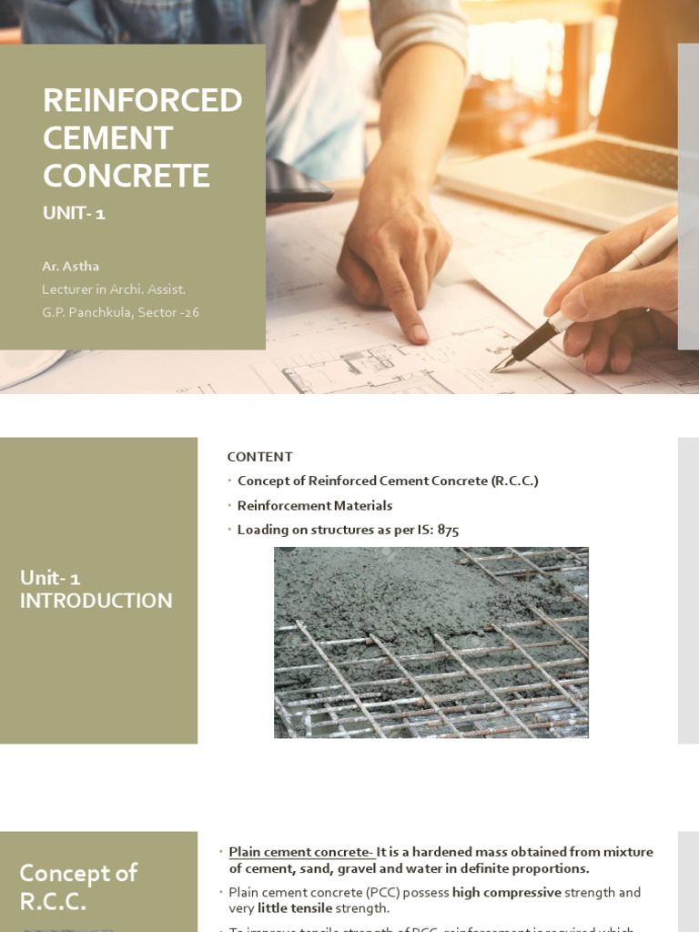 Reinforced Cement Concrete | PDF | Concrete | Reinforced Concrete