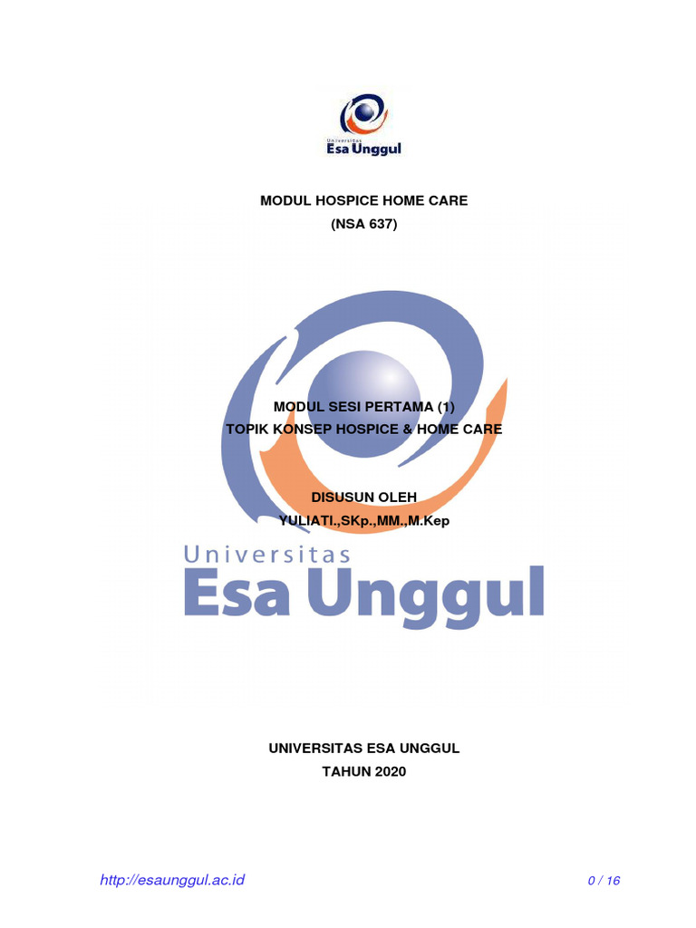 MODUL 1 HHC 19 OK-dikonversi-1 | PDF | Pengembangan Diri