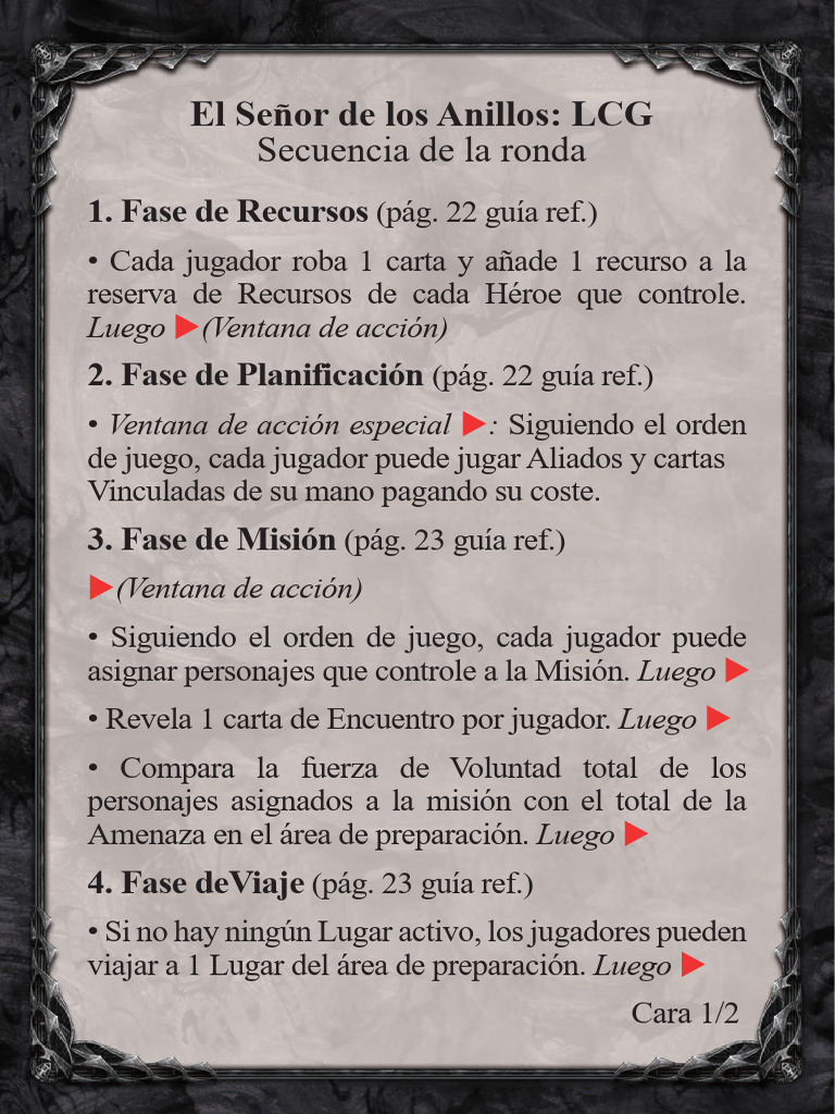 Carta Referencia Ayuda ESDLA LCG | PDF