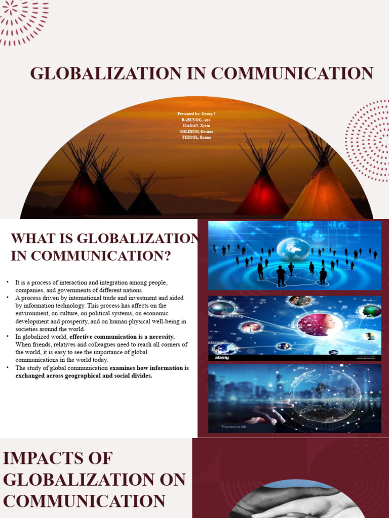 Globalization in Communication | PDF