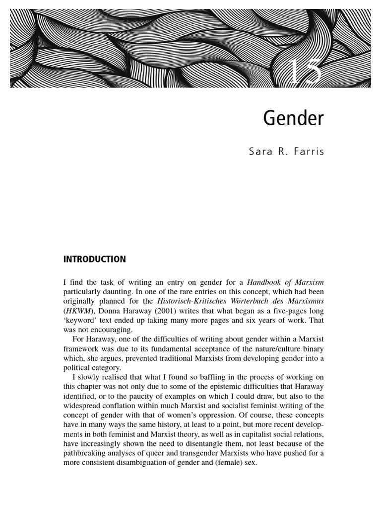 Chapter 15 - Gender | PDF