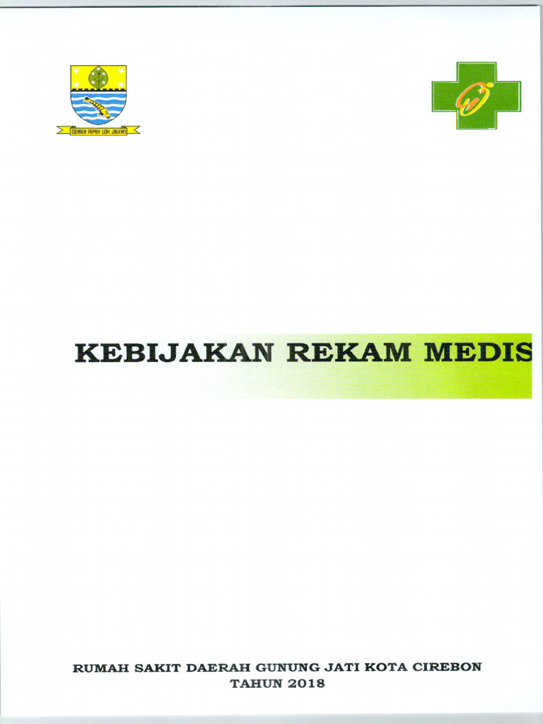 4-Kebijakan Rekam Medis | PDF