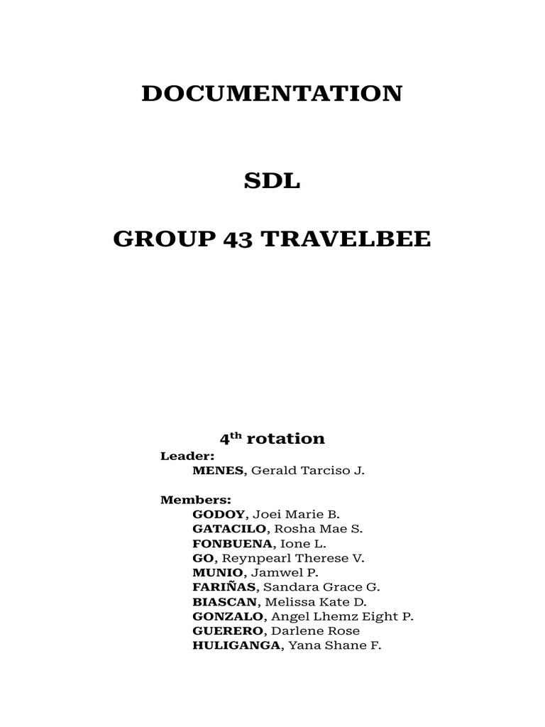Documentation | PDF