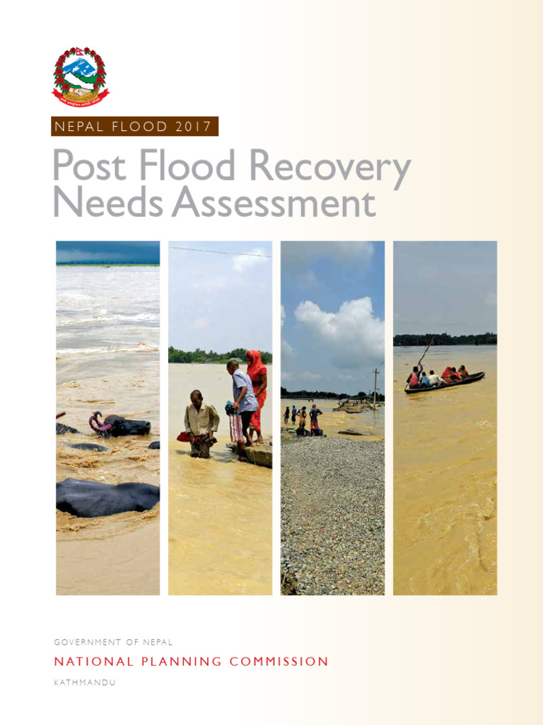 Post Flood Recovery Needs Assessment NPC | PDF | Social Science