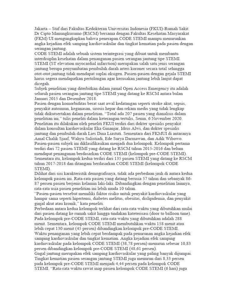 Stemi | PDF | Pengembangan Diri