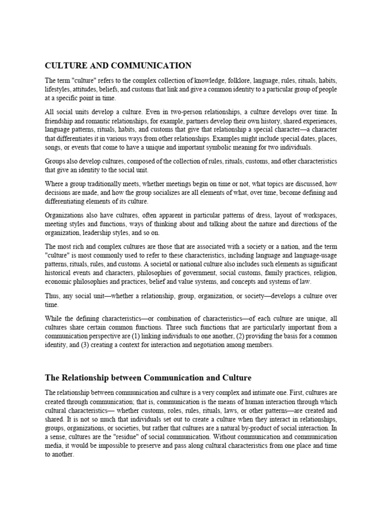 1 ST Sem BMMMC | PDF | Public Sphere | Nonverbal Communication