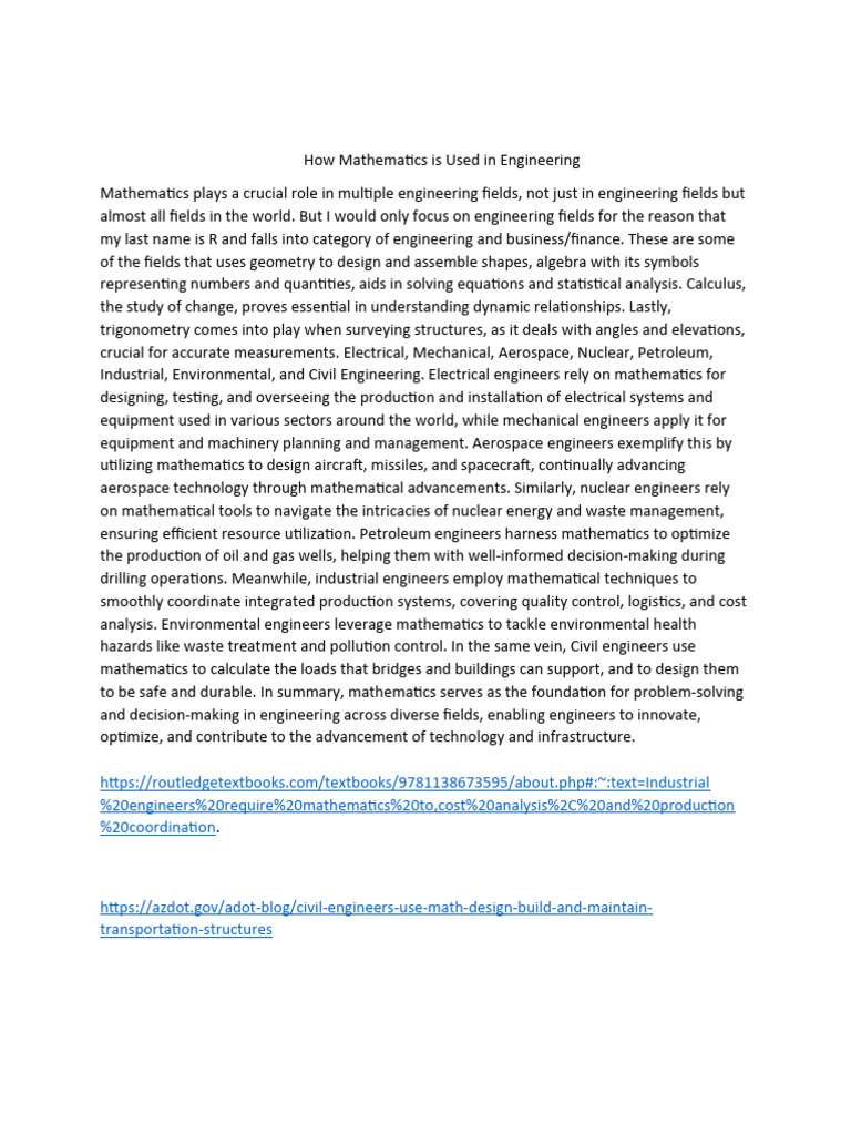 How Math | PDF | Mathematics | Engineering