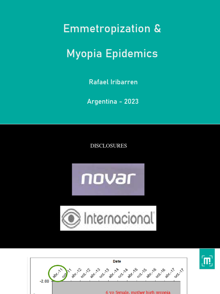 Myopia Trends and Emmetropization Insights | PDF | Face | Optics