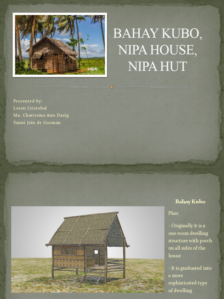 Bahay Kubo | PDF | Buildings And Structures | Home