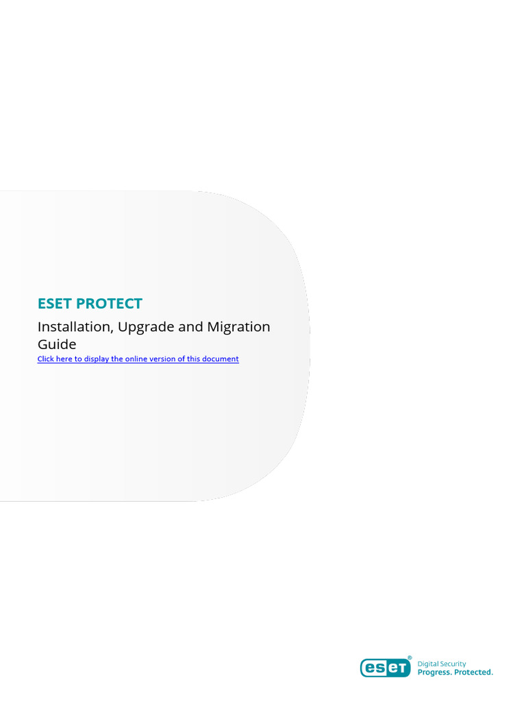 Eset Protect 10.0 Install Enu | PDF | Proxy Server | Microsoft Windows