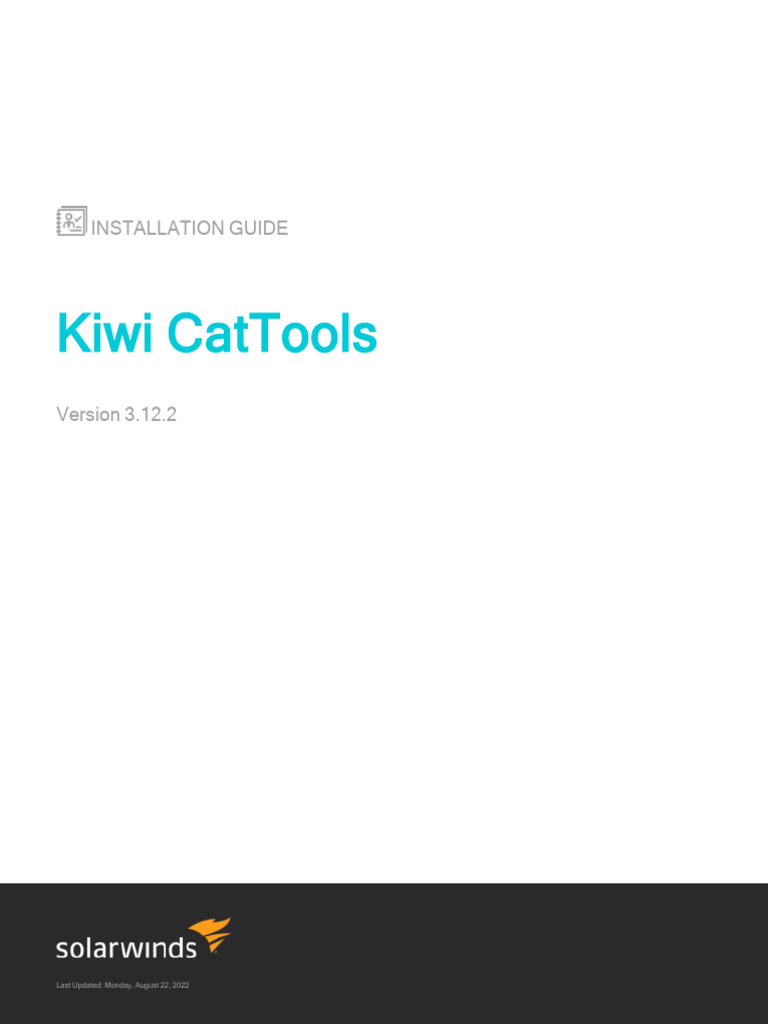 Kiwi Catools - Installation - Guide | PDF | Installation (Computer ...