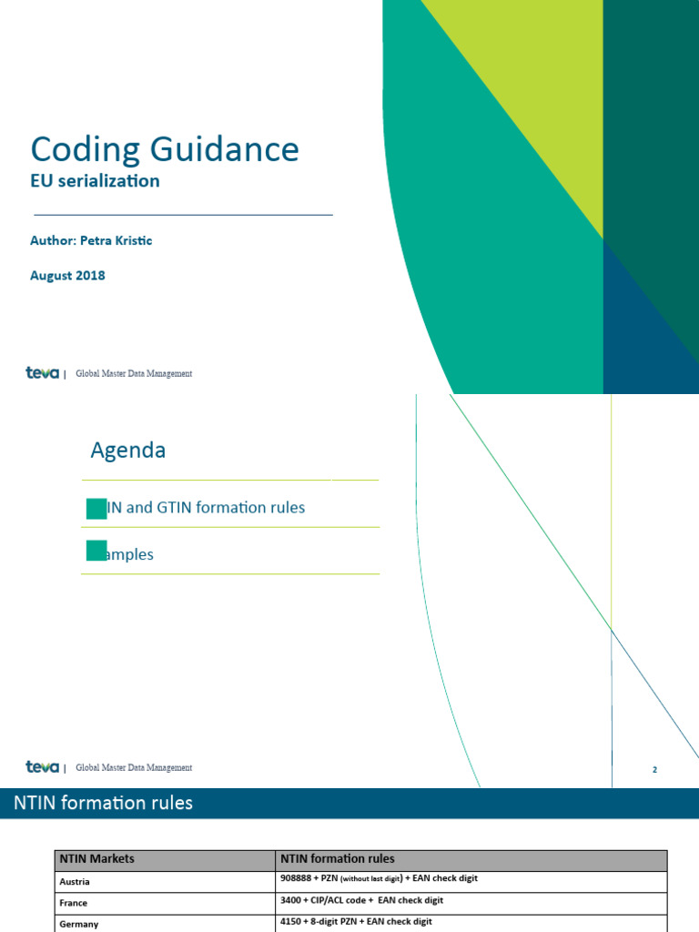 EU Coding Guidance - 15.08.2018 | PDF | Computing | Encodings