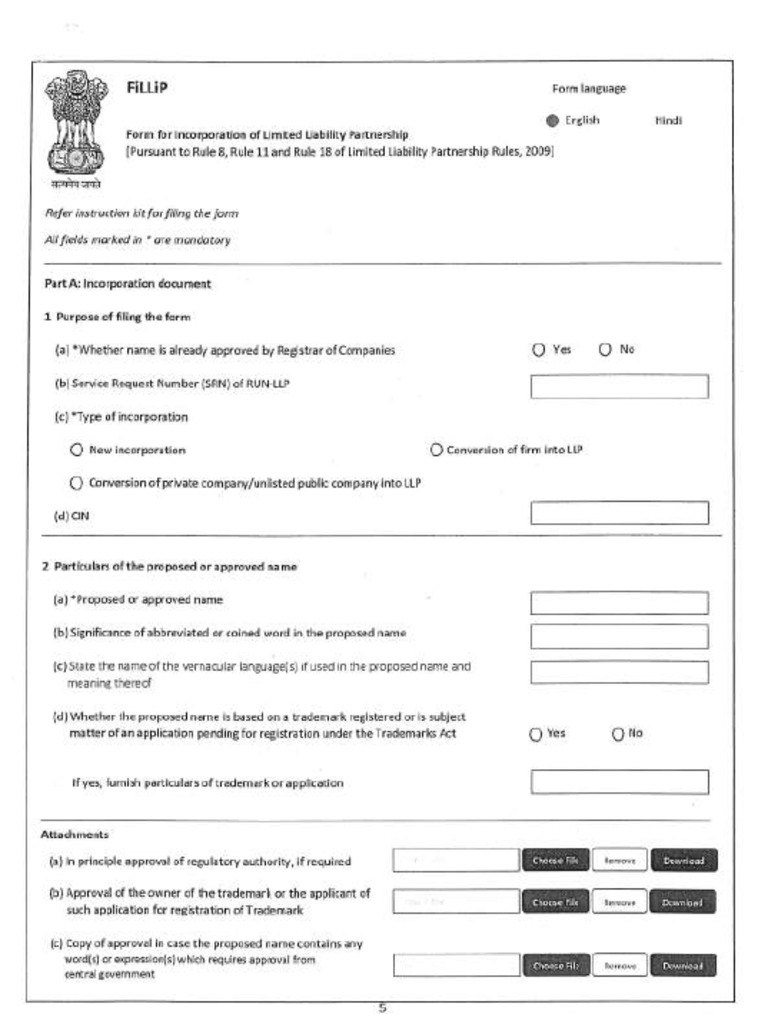 Form FiLLiP | PDF