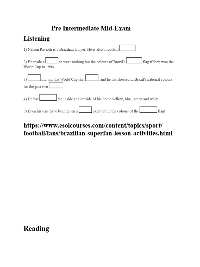 Pre Intermediate Mid | PDF | Greenland | Sea Level Rise