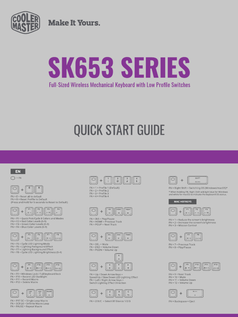 Quick Start Guide - SK653 | PDF