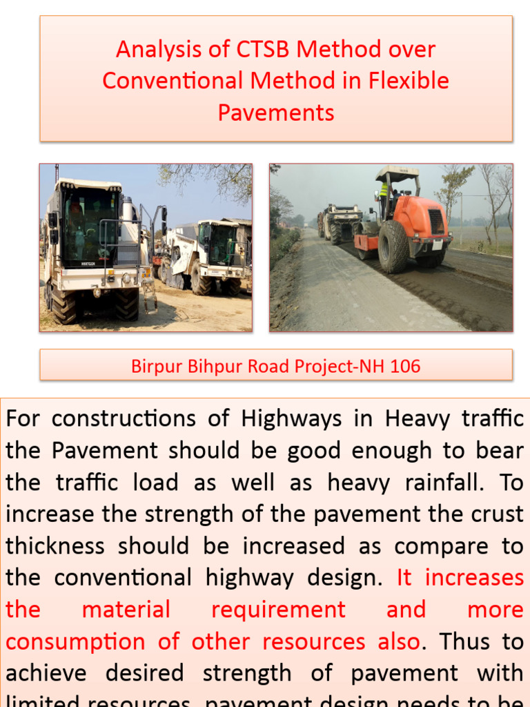 CTSB - NH - 106 Ilfs - R1 | PDF | Road Surface | Road