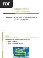 Pmi Code of Ethics | PDF | Project Management Professional | Project ...