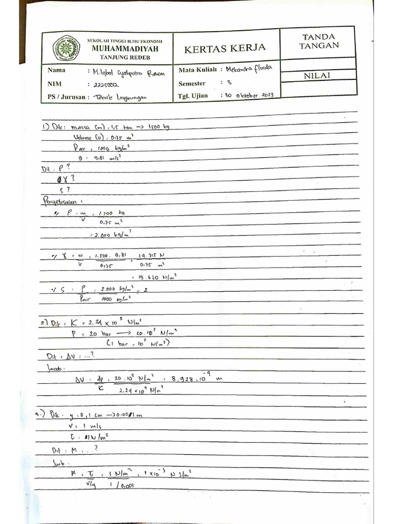 Muhammad Iqbal Syahputra Rahim - Uts Mekflu | PDF