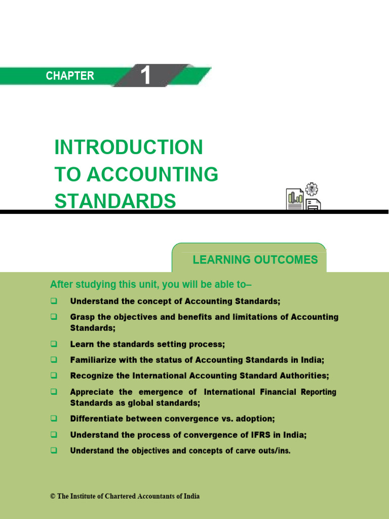 Introduction To Accounting Standards | PDF