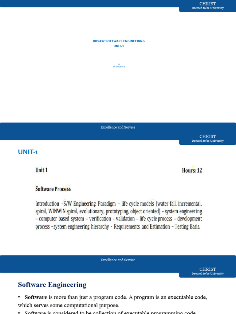 Unit 1 Se | PDF | Software Prototyping | Prototype
