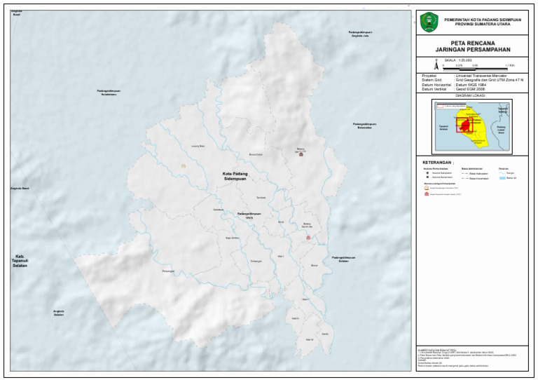 Rencana Jaringan Persampahan A1 | PDF