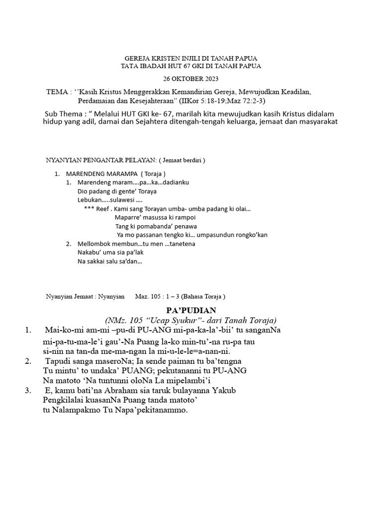 Daftar Pujian | PDF | Kajian Bahasa Asing | Agama & Spiritualitas