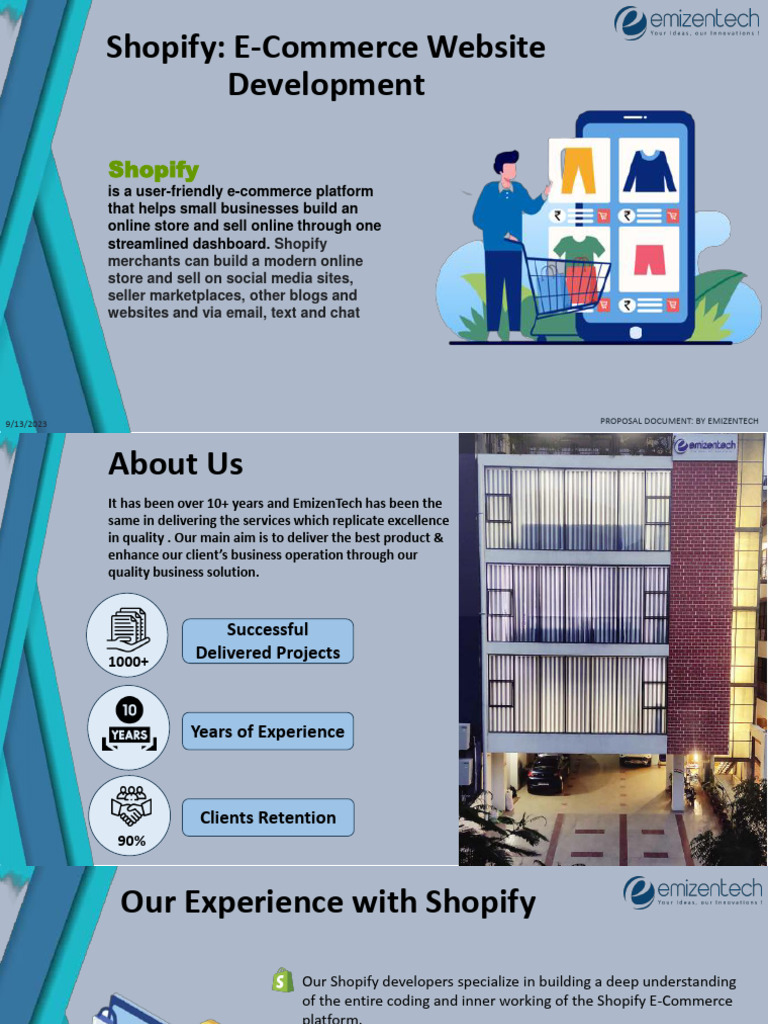 Business Proposal Ecommerce Website Development | PDF | E Commerce | Business