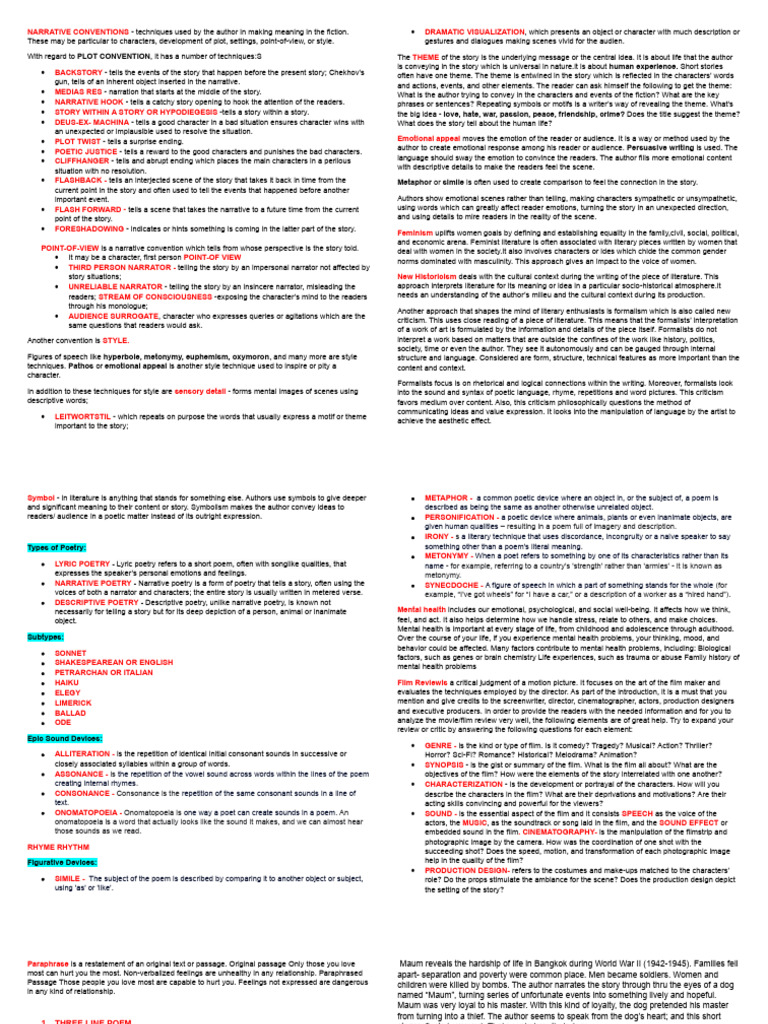 Lit Midterm | PDF Lit Midterm | PDF