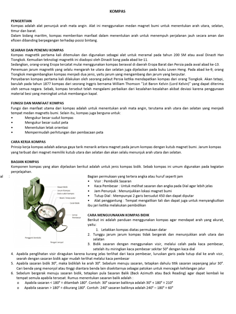 Materi Kompas | PDF