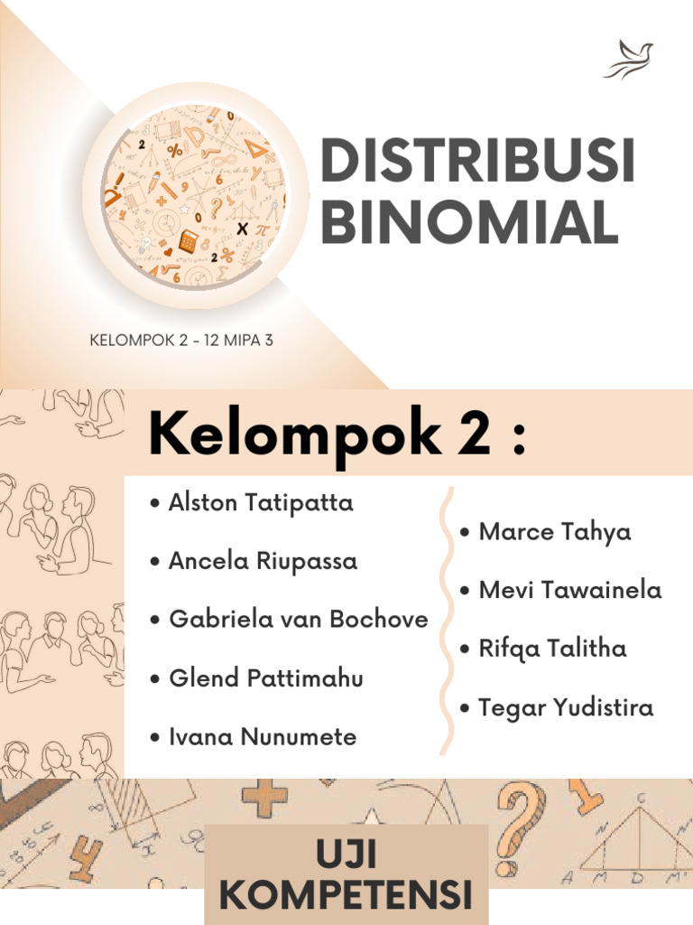 DISTRIBUSI PELUANG BINOMIAL (Latihan Soal) | PDF | Metode & Bahan Ajar