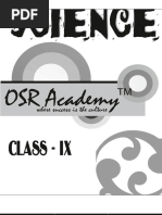 Class 9 Floatation Notes | PDF | Buoyancy | Density