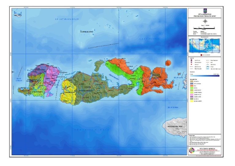 Peta NTB | PDF