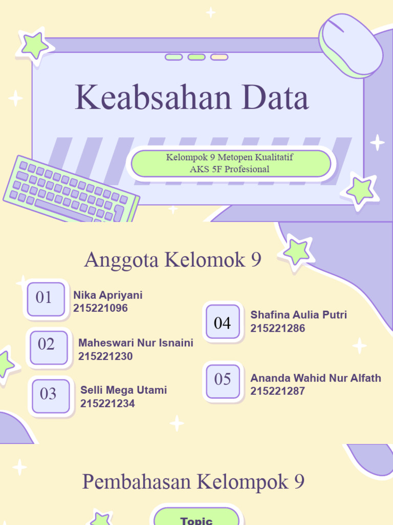 K9.Keabsahan Data - AKS 5F Profesional - New | PDF