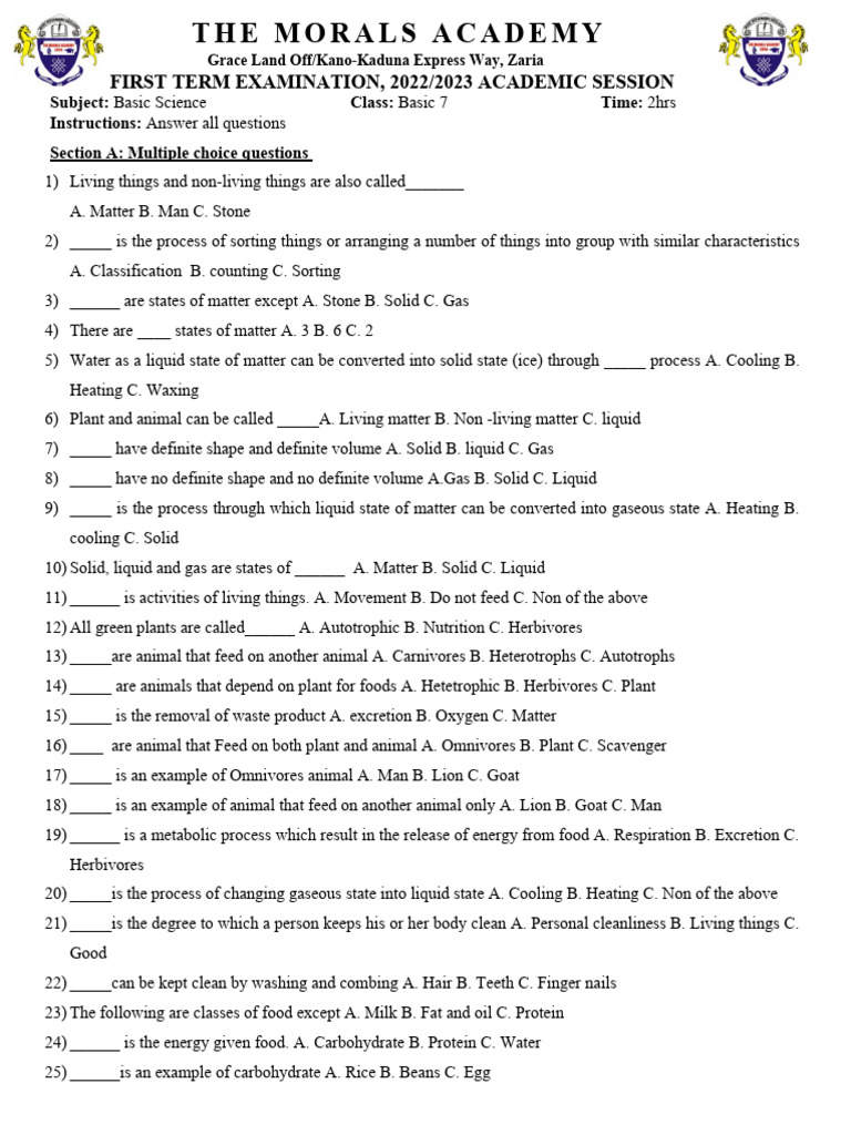 Basic Science Basic 7 | PDF | Foods | Food And Drink