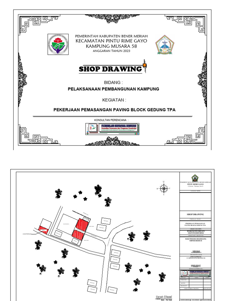 Gambar Paving Block Musara 58 | PDF