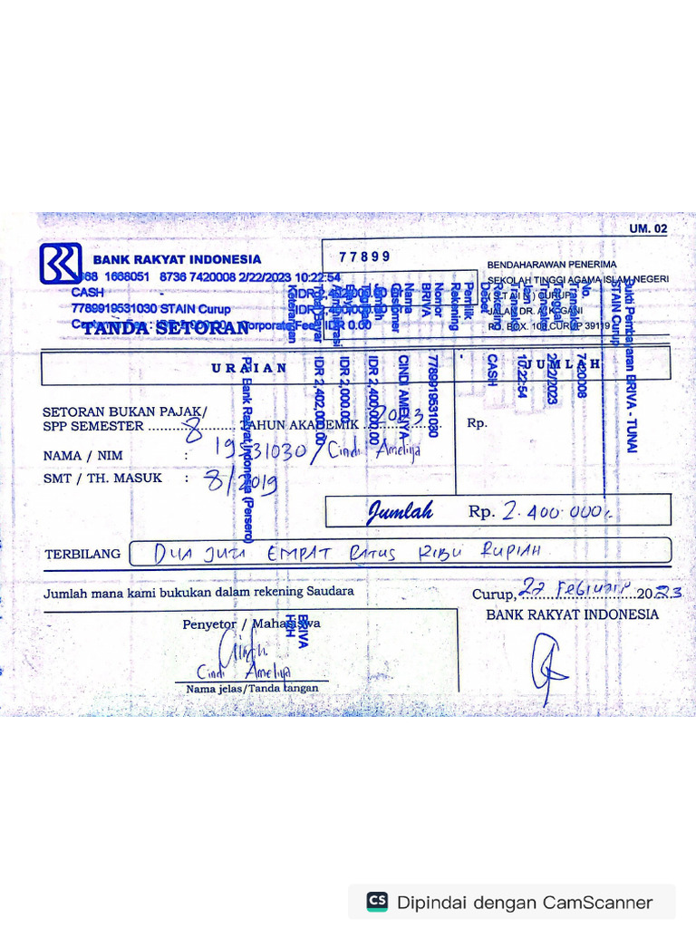 File Daftar Ujian Kompre | PDF