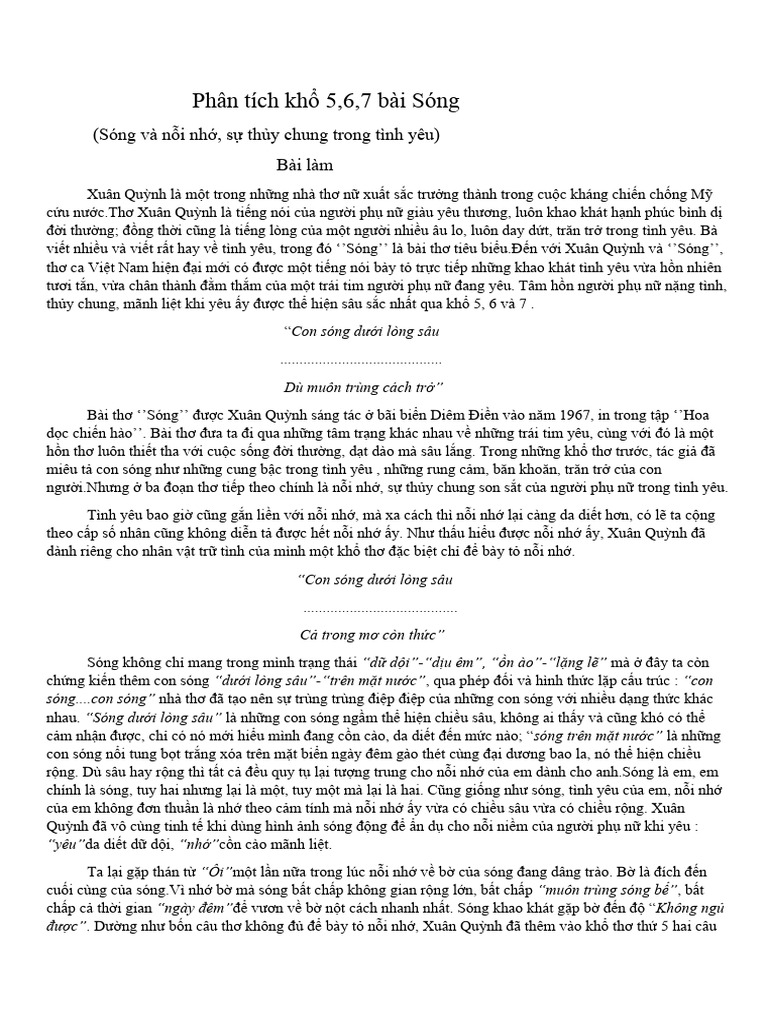 Phân Tích KH 5 | PDF