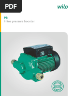 WILO Household Pump Catalogue | PDF | Water Heating | Pump