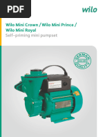 Wilo SWP Series Sewage Pumps Catalogue | PDF