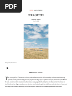 The Lottery | PDF